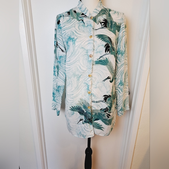 Citron | Tops | Citron Santa Monica Large Sueded Rayon Tunic ...
